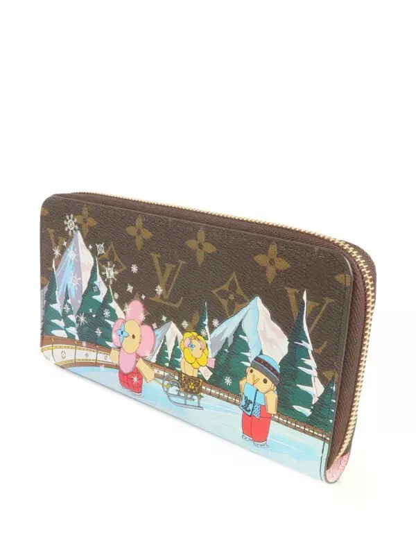 LOUIS VUITTON Monogram Animation Zippy Wallet