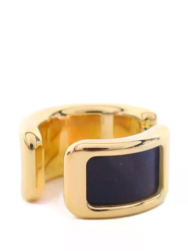 Hermès Olympe Leather-inlay Ear Cuff