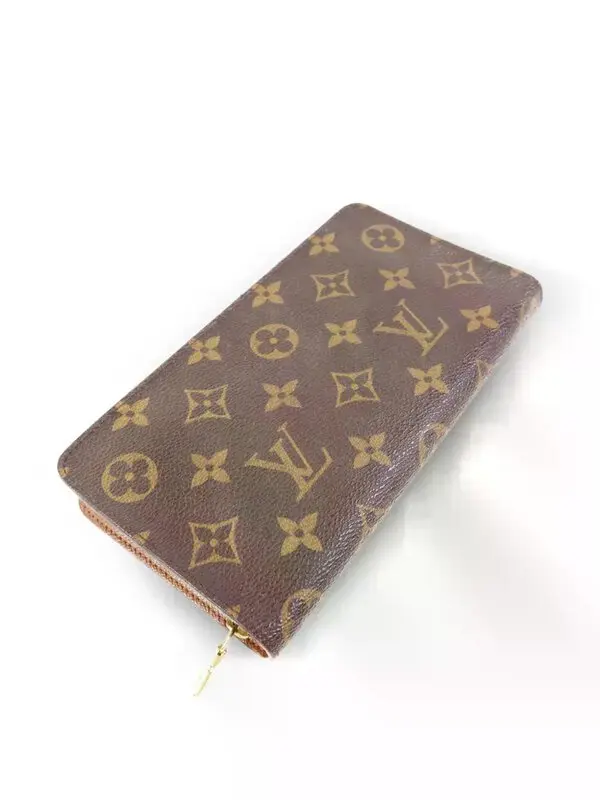 LOUIS VUITTON Monogram Porte Monnaie Zip Wallet