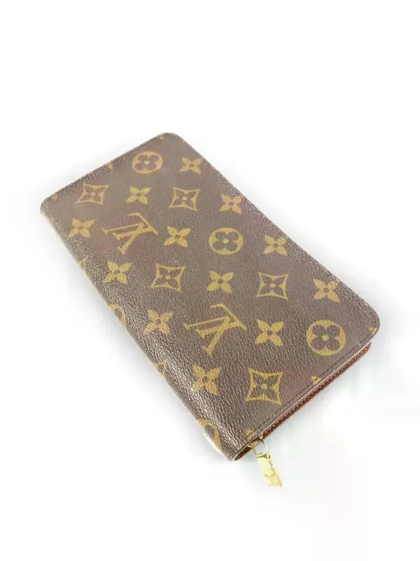 LOUIS VUITTON Monogram Porte Monnaie Zip Wallet