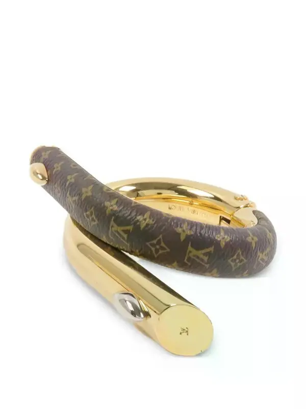 LOUIS VUITTON Monogram Bracelet - Gold