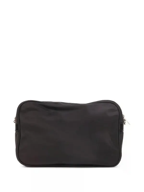 Tory Burch Logo Plaque Shoulder Bag - Black