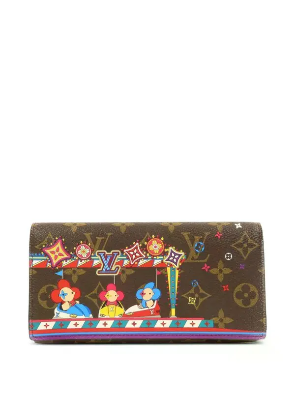 LOUIS VUITTON Monogram Sarah Wallet