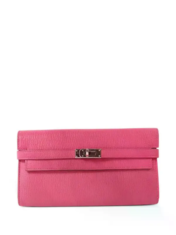 Hermès 2011 Kelly Long Leather Wallet