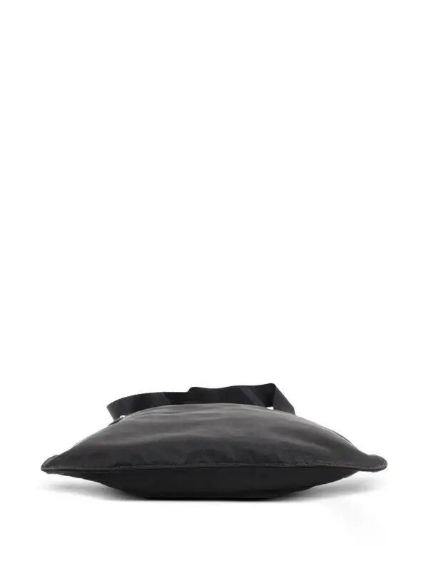 Prada Enamel Triangle Logo Shoulder Bag
