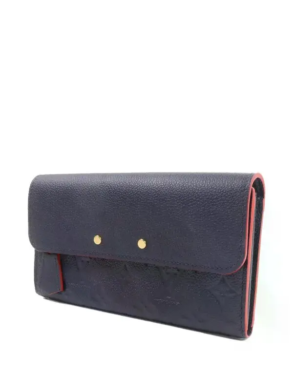 LOUIS VUITTON Marine Monogram-pattern Bifold Long Wallet