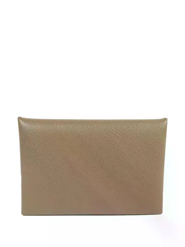 Hermès 2023 Calvi Epsom Card Holder
