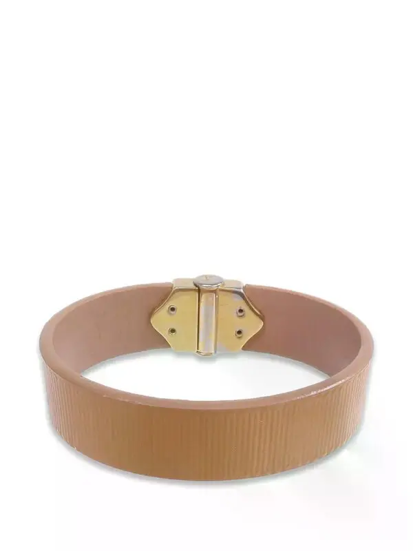 LOUIS VUITTON Epi Leather Bracelet