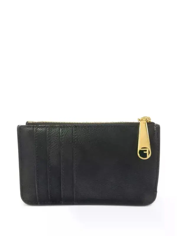 Fendi Logo Leather Wallet