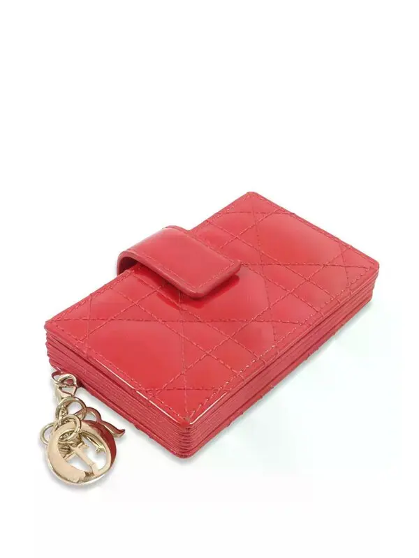 Dior Lady Cannage Leather Card Case
