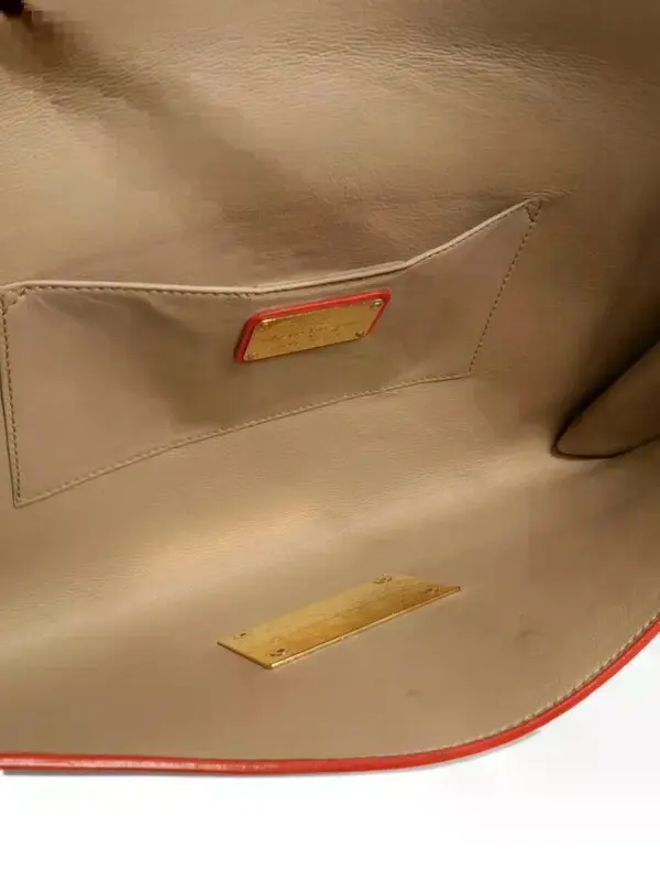 FERRAGAMO Flip-lock Clutch Bag