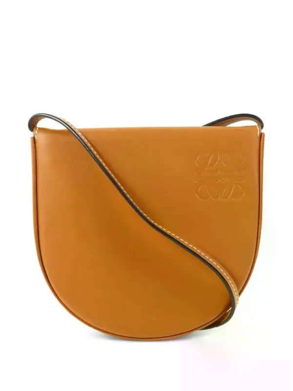 Loewe Small Heel Pouch Calfskin Shoulder Bag