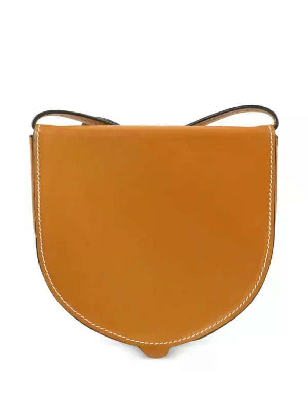 Loewe Small Heel Pouch Calfskin Shoulder Bag