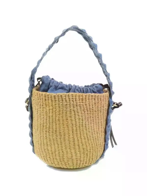 Chloé Woody Denim Basket Bag