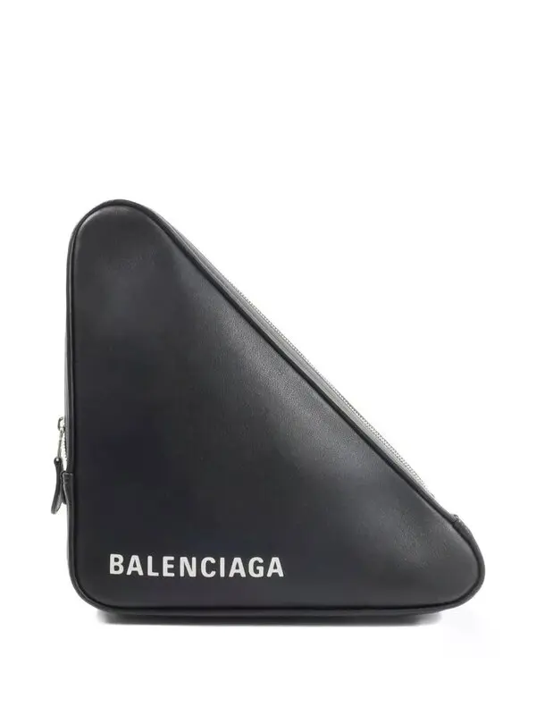 Balenciaga Triangle Clutch Bag