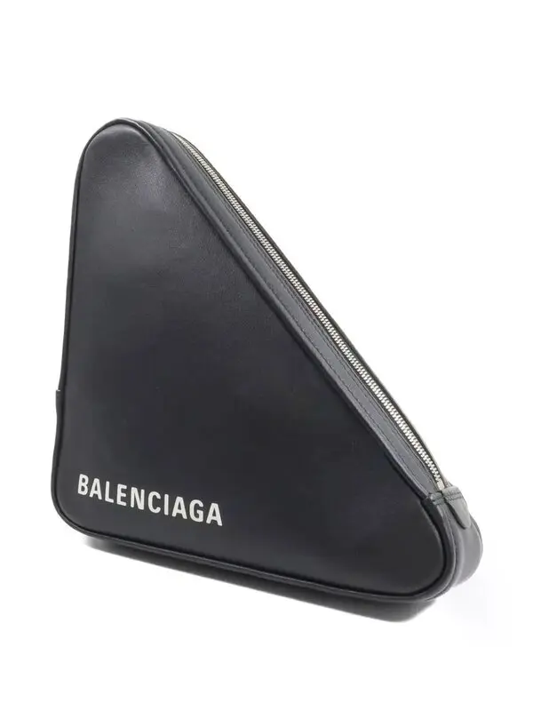 Balenciaga Triangle Clutch Bag