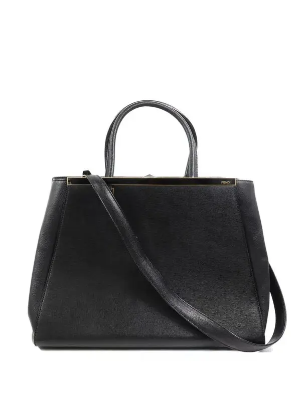 Fendi 2 Jours Tote Bag - Black