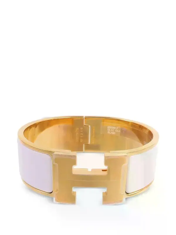 Hermès Clic Clac H Enamel Bracelet
