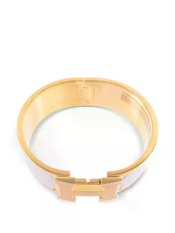 Hermès Clic Clac H Enamel Bracelet