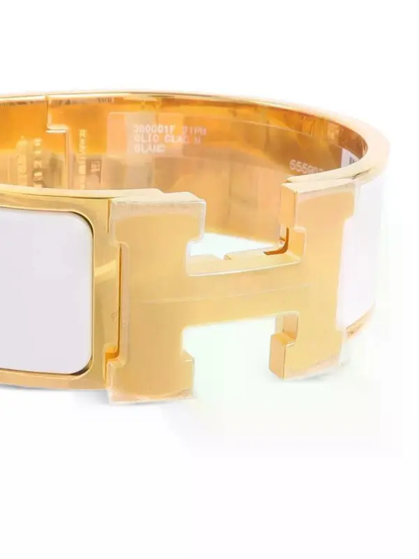 Hermès Clic Clac H Enamel Bracelet