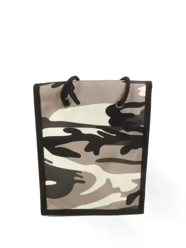 Balenciaga Camouflage Print Shoulder Bag