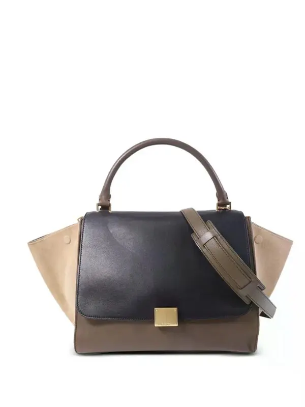 Celine Trapeze Tote Bag - Black