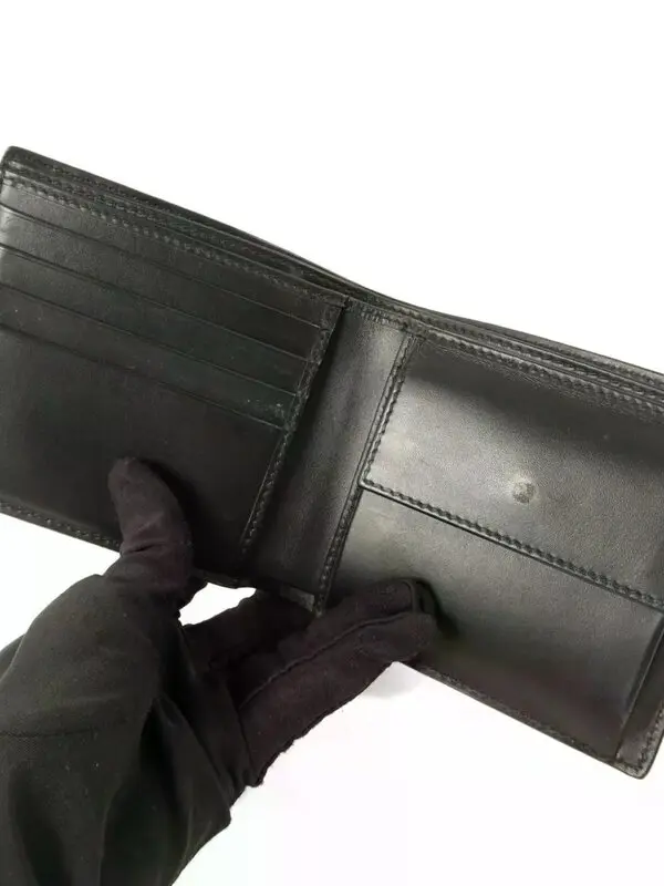 Gucci Gg Signature Web-stripe Bifold Wallet