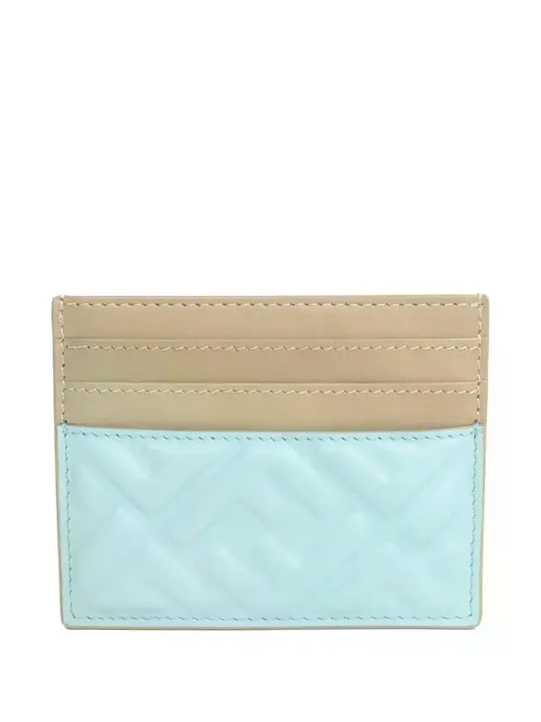 Fendi Ff Embossed Card Holder