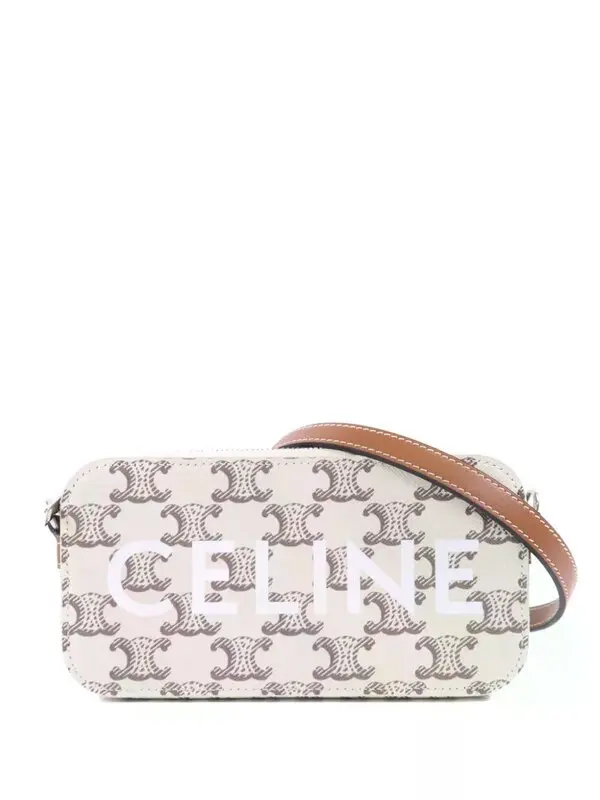 Celine Triomphe Shoulder Bag - Neutrals