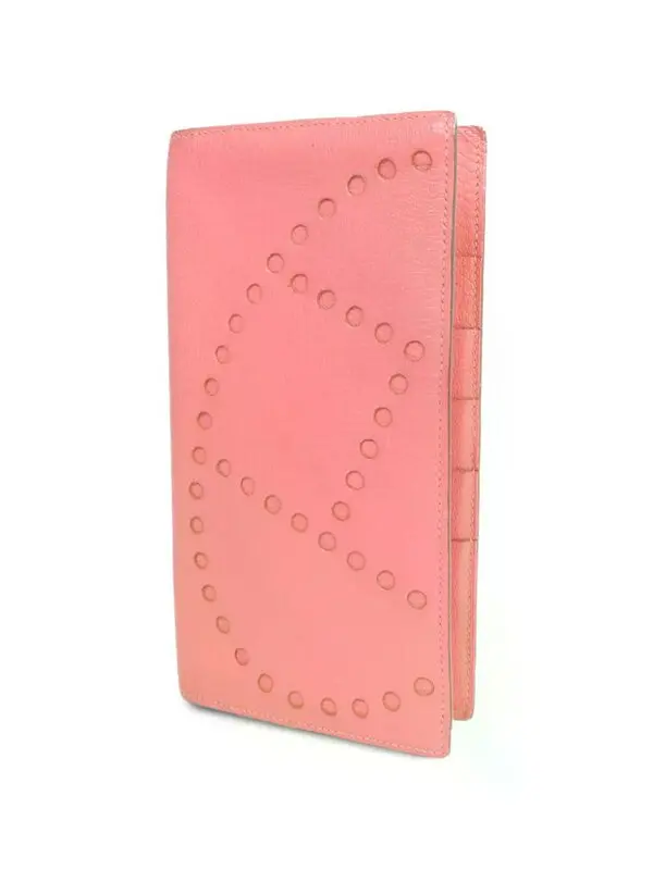 Hermès Evelyne Perforated Long Wallet