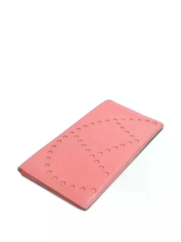 Hermès Evelyne Perforated Long Wallet