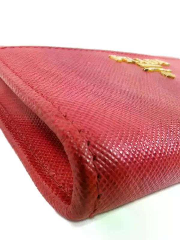 Prada Saffiano Leather Coin Case