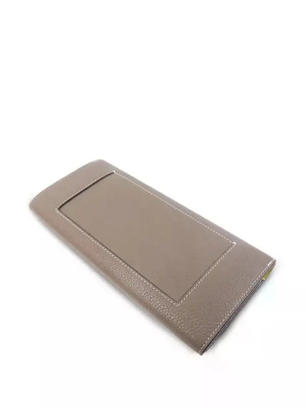 Celine Grained Leather Long Wallet