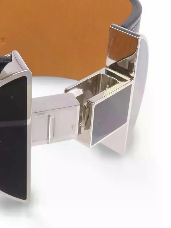 Hermès Manchette Leather Bracelet