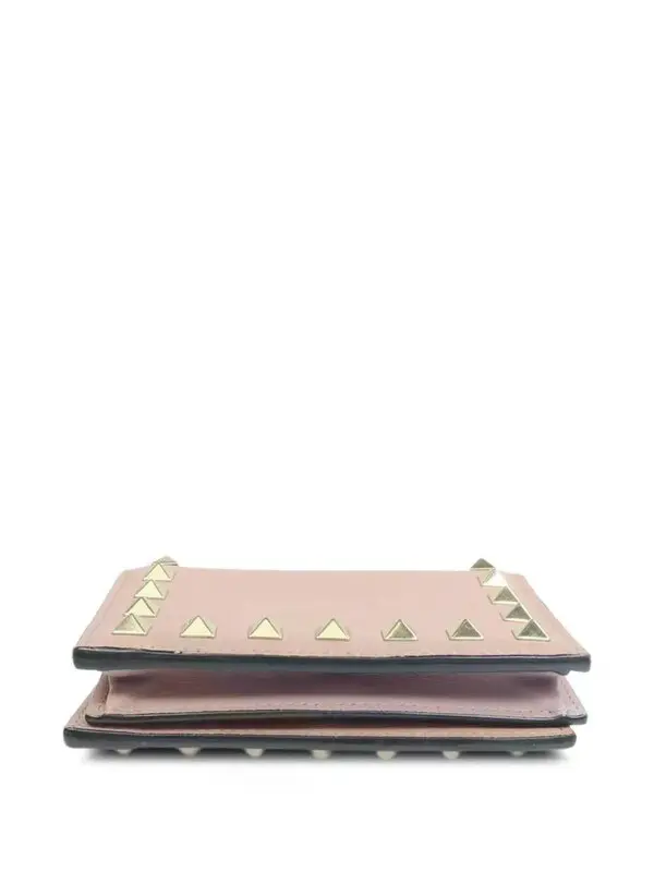 Valentino Garavani Rockstud Bi-fold Calfskin Wallet