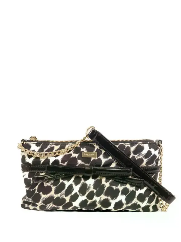 Kate Spade New York Leopard Print Bow Shoulder Bag
