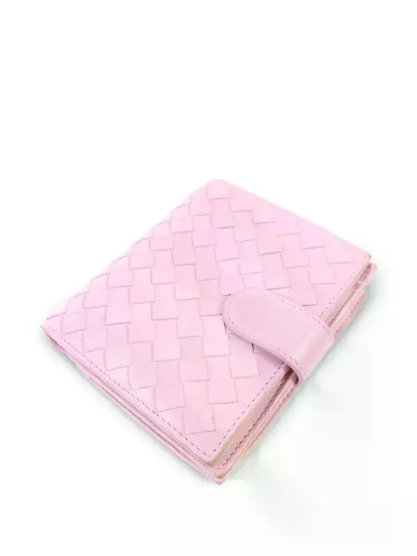 Bottega Veneta Intrecciato-weave Bi-fold Wallet