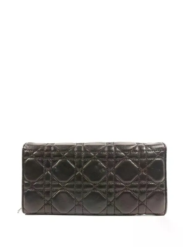 Dior Cannage Long Wallet