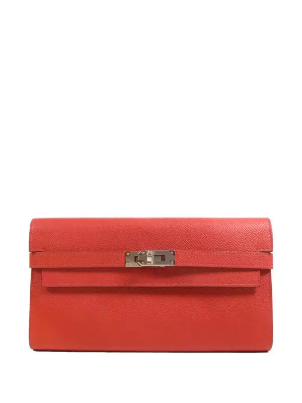Hermès Kelly Long Wallet - Red
