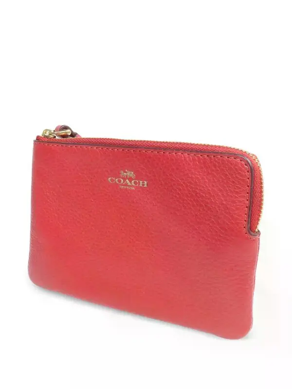 COACH VINTAGE Grained Leather Pouch Bag