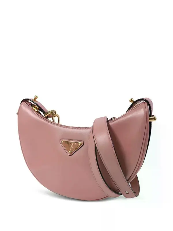 Prada Arqué Leather Shoulder Bag