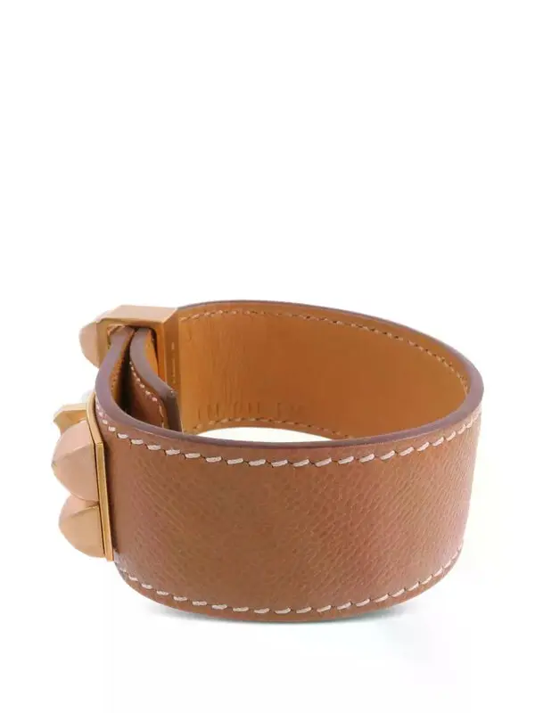 Hermès Collier De Chien Leather Bracelet