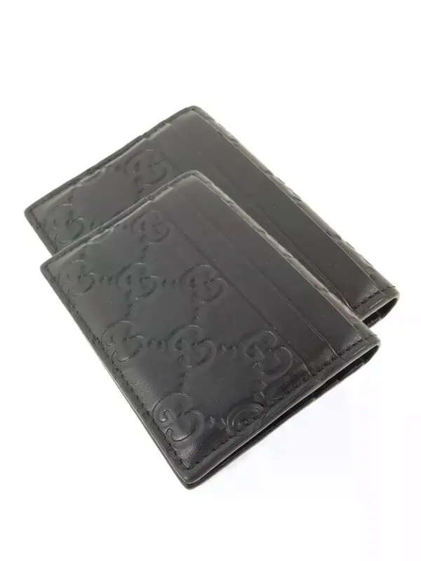 Gucci Gg Canvas Card Holder