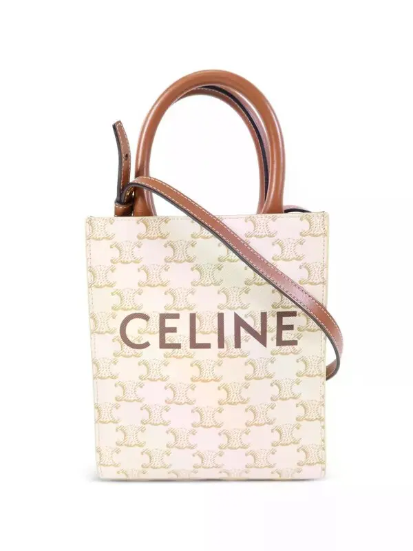 Celine Triomphe Canvas Cabas Tote Bag