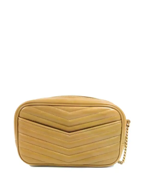 Saint Laurent Chevron Quilted Shoulder Bag