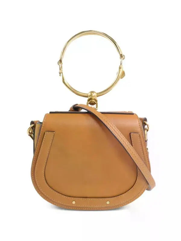 Chloé Nile Leather Tote Bag - Brown