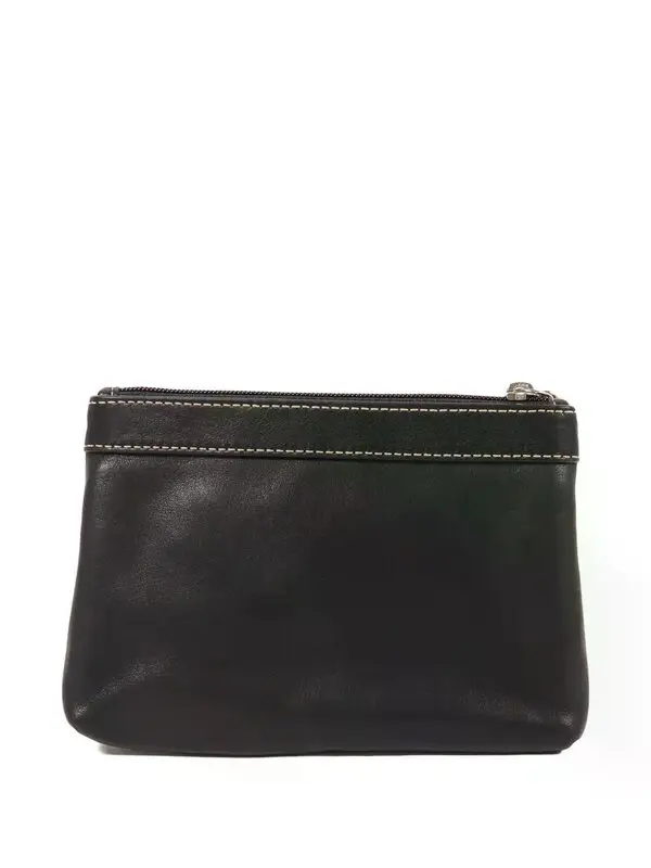 COACH VINTAGE Pleated Leather Pouch