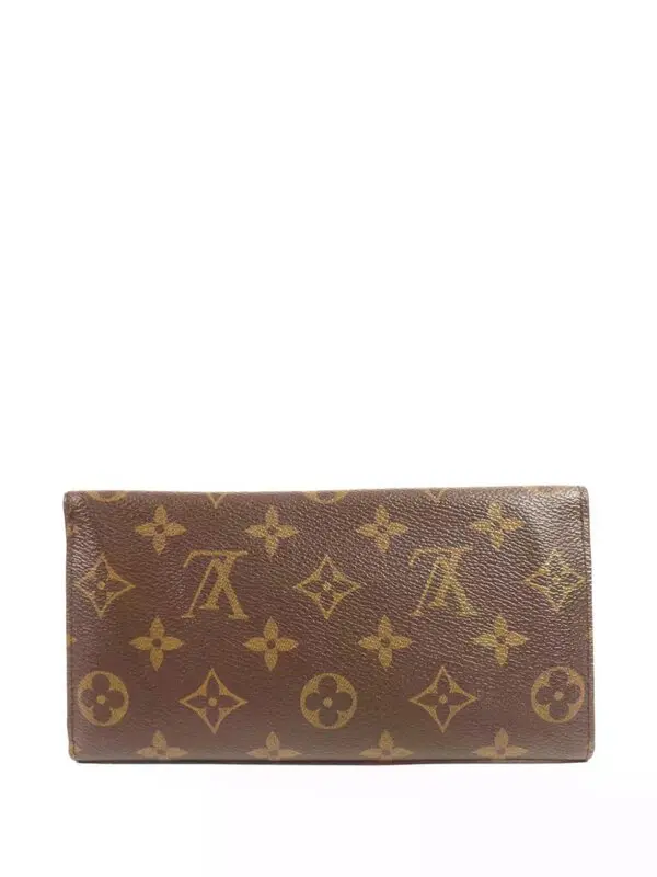 LOUIS VUITTON Long Monogram-pattern Wallet