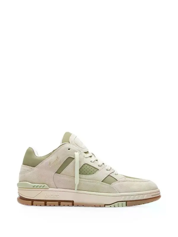 Axel Arigato Area Lo Panelled Suede Sneakers - Neutrals