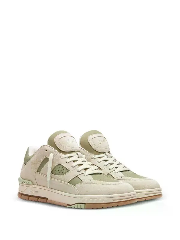 Axel Arigato Area Lo Panelled Suede Sneakers